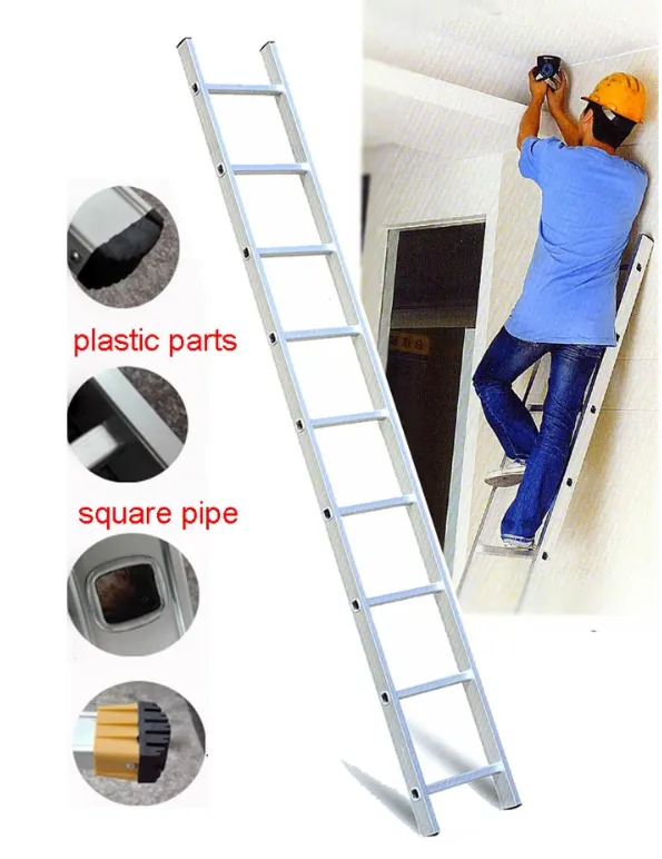 aluminum, single, ladder