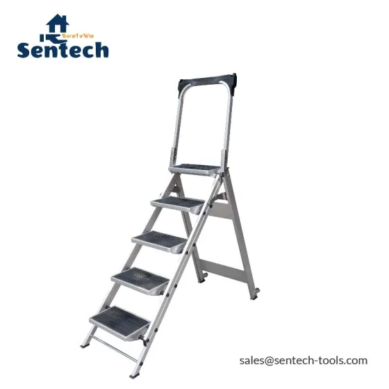Jumbo Step ladder, Aluminum, AS standard