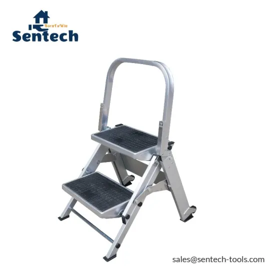 Jumbo Step ladder, Aluminum, AS standard