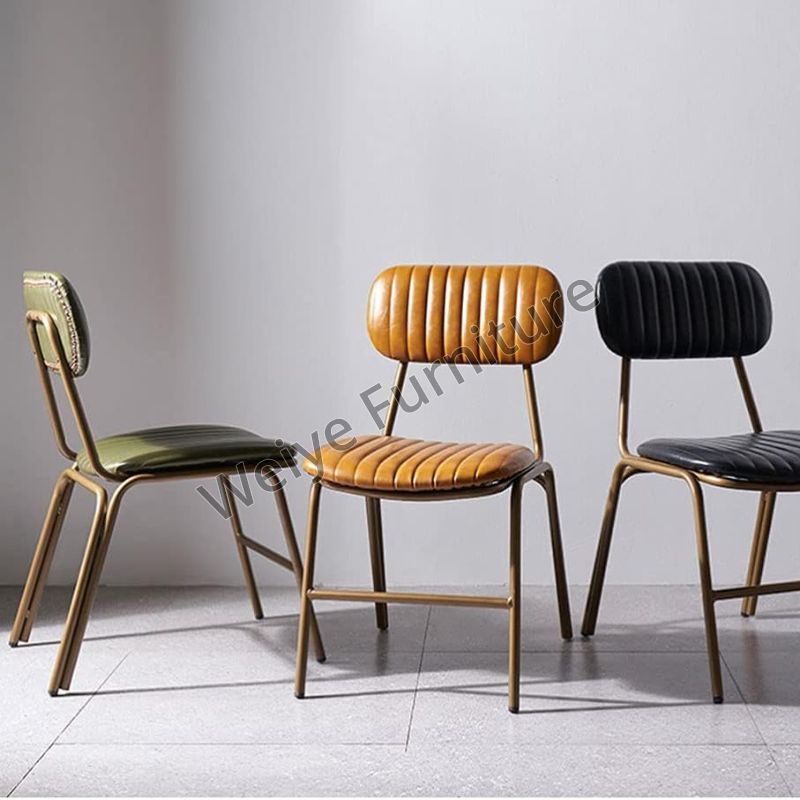 Restaurant Industrial Vintage Style Metal Dining Chair