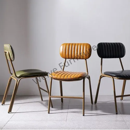 Restaurant Industrial Vintage Style Metal Dining Chair