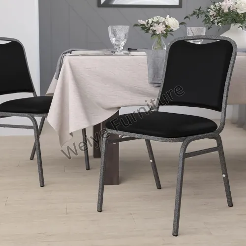 Trapezoidal Back Stacking Banquet Chair