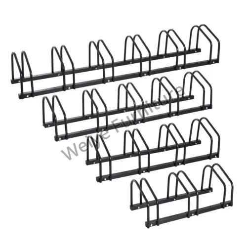 Hot Dip Galvanized Steel Lo-Hoop Bicycle Racks