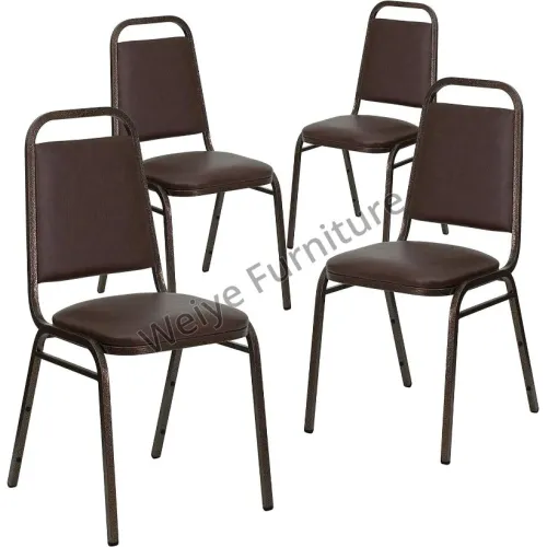 Trapezoidal Back Stacking Banquet Chair