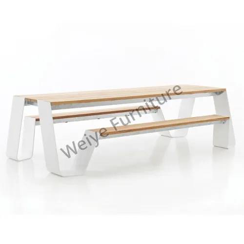 Public Park Furniture Outdoor Dining Table