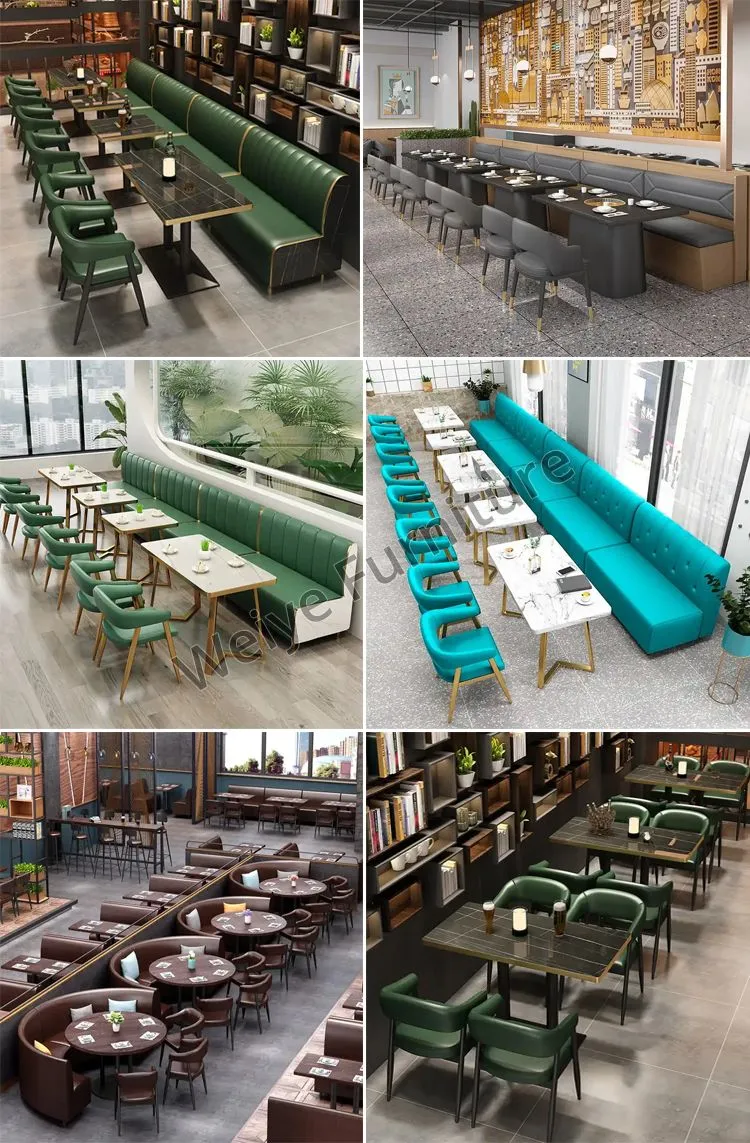 Restaurant Sets Furniture Dining Table with Chairs