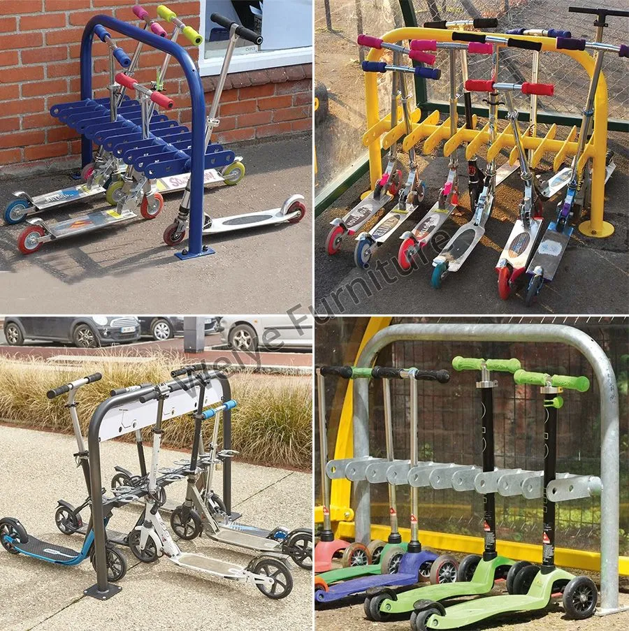 Outdoor Scooter Parking Racks