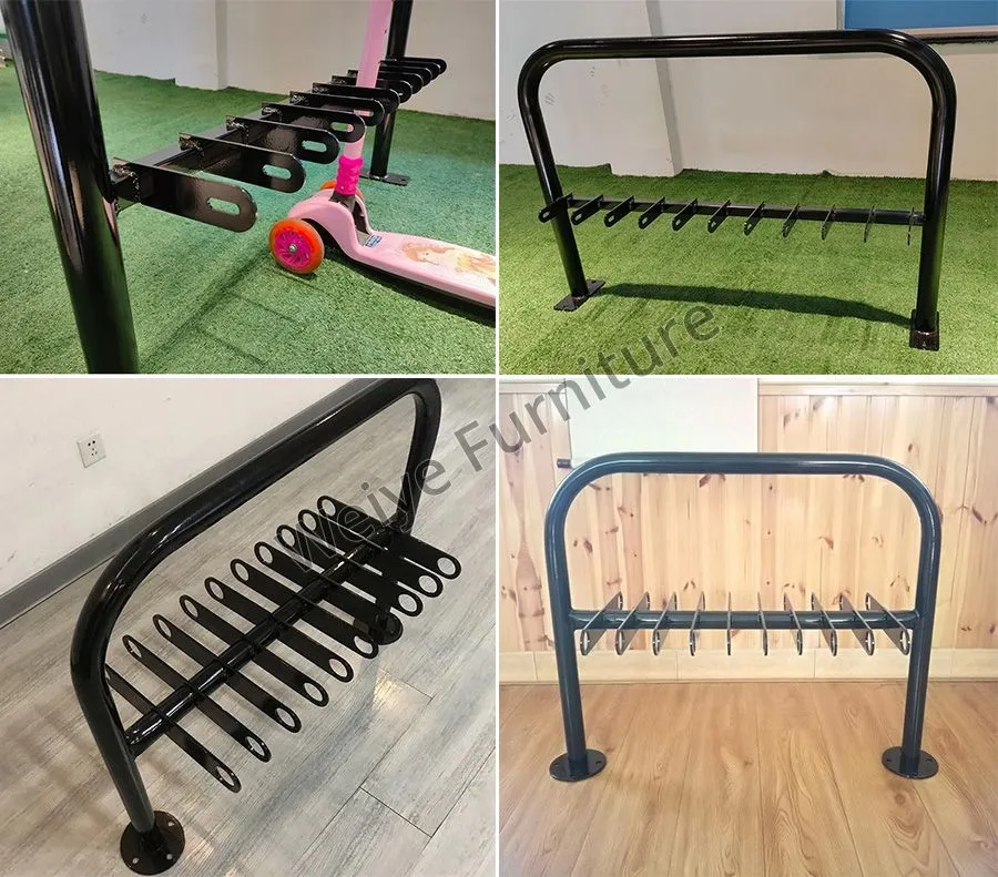 Outdoor Scooter Parking Racks