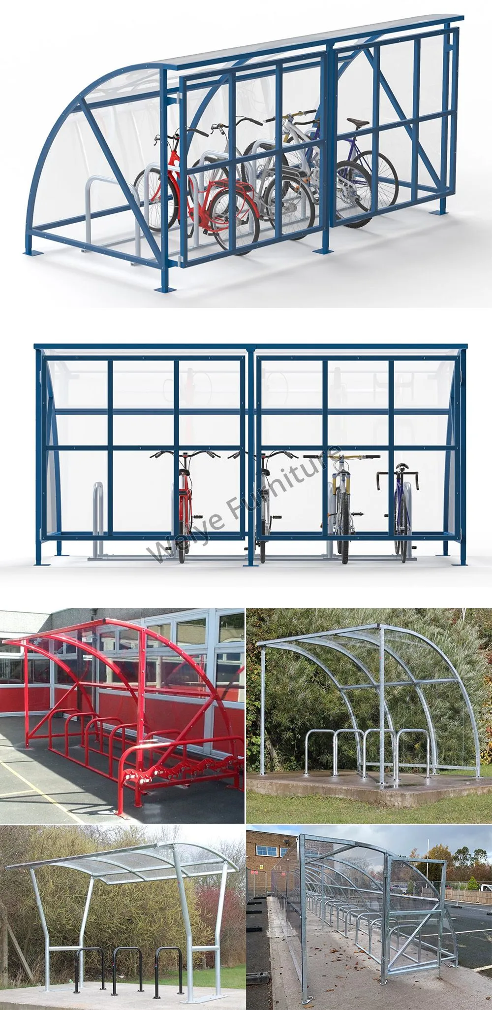 Bike Shelters for Cycle Storage