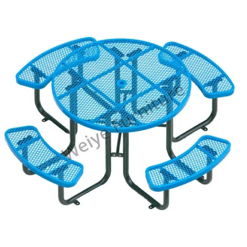 Thermoplastic Steel Picnic Dining Table