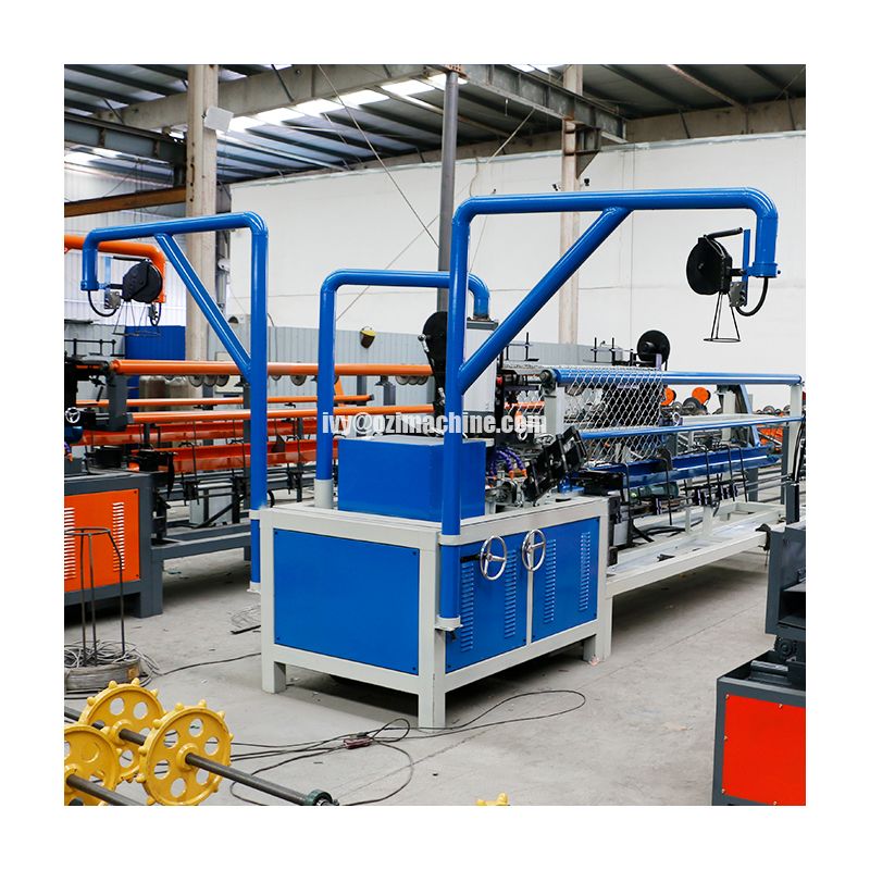 Chain link fence machine,Fully automatic wire mesh chain fence machine