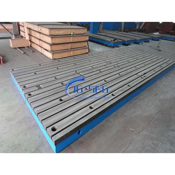 t slot table,t slot plate,cast iron table