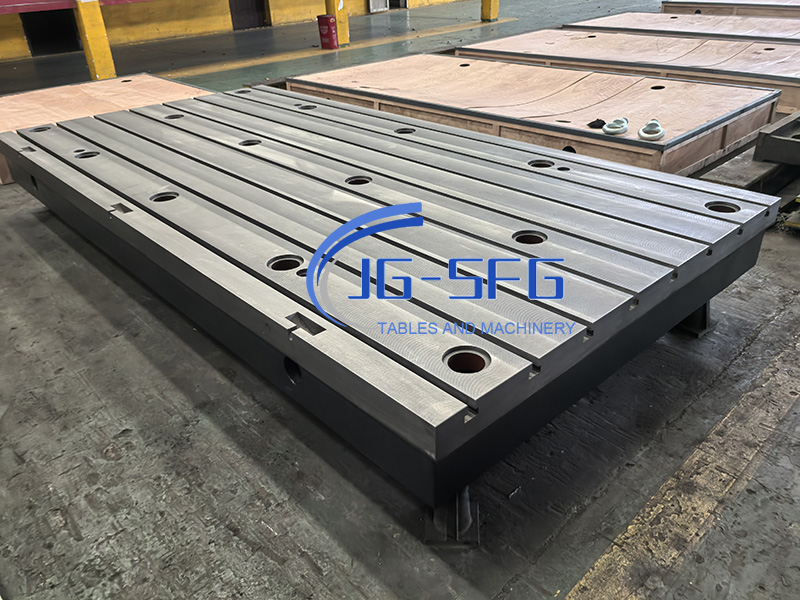 T-slot Table, Cast Iron Table, T-slot plates