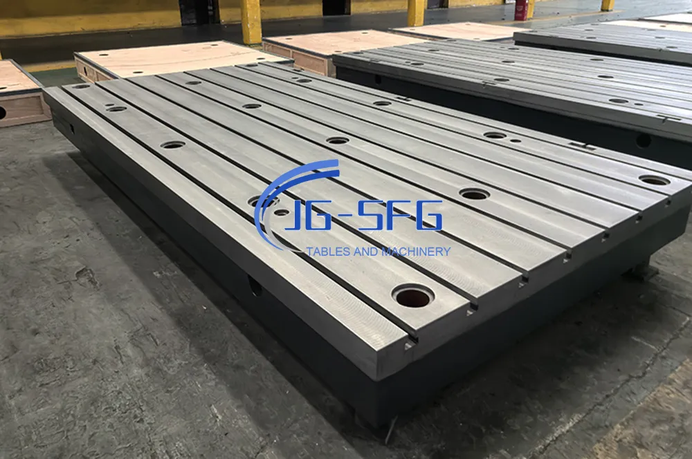 T-slot Table, Cast Iron Table, T-slot plates