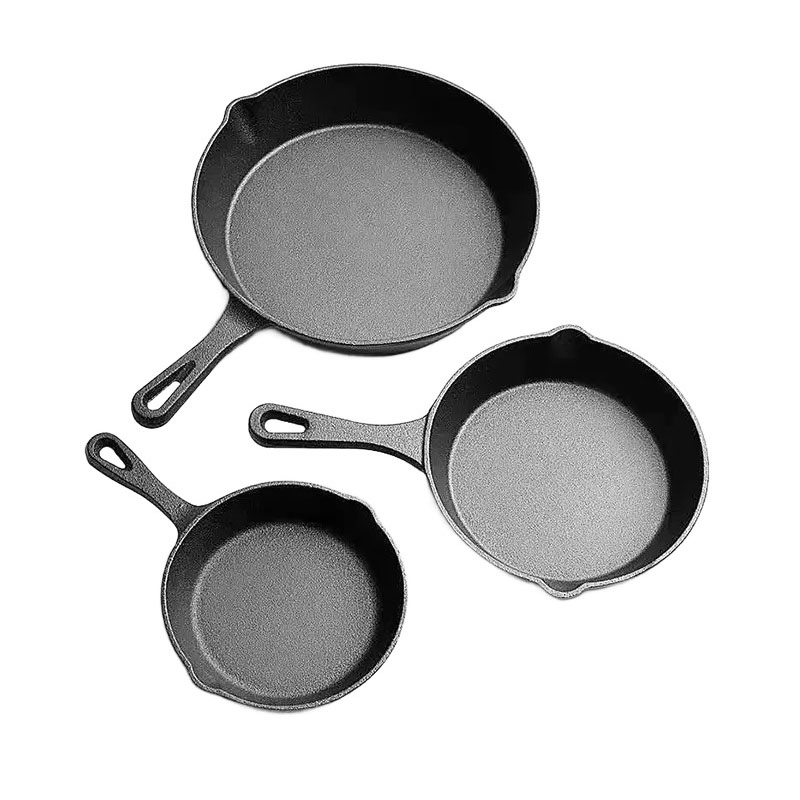 Preseasoned Cast Iron Cookware Set