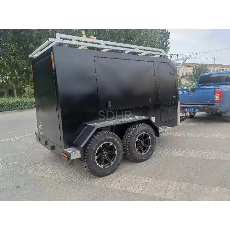 Aluminum Toolbox trailer, Tradesman trailer, trailer tool box