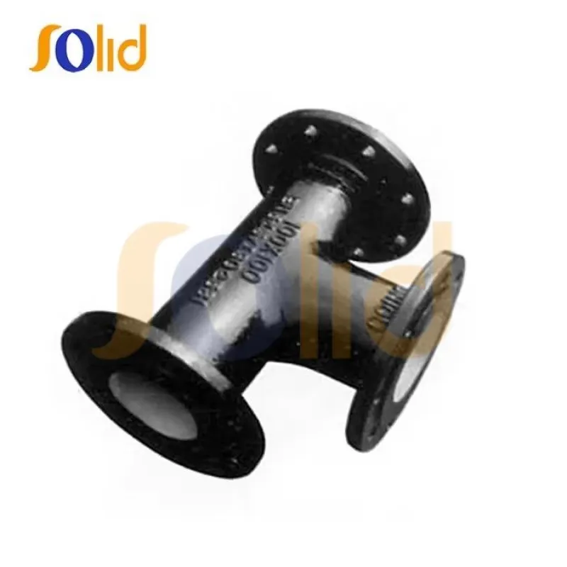 ductile iron tee