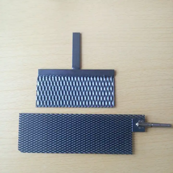 Titanium anodes for electrodialysis