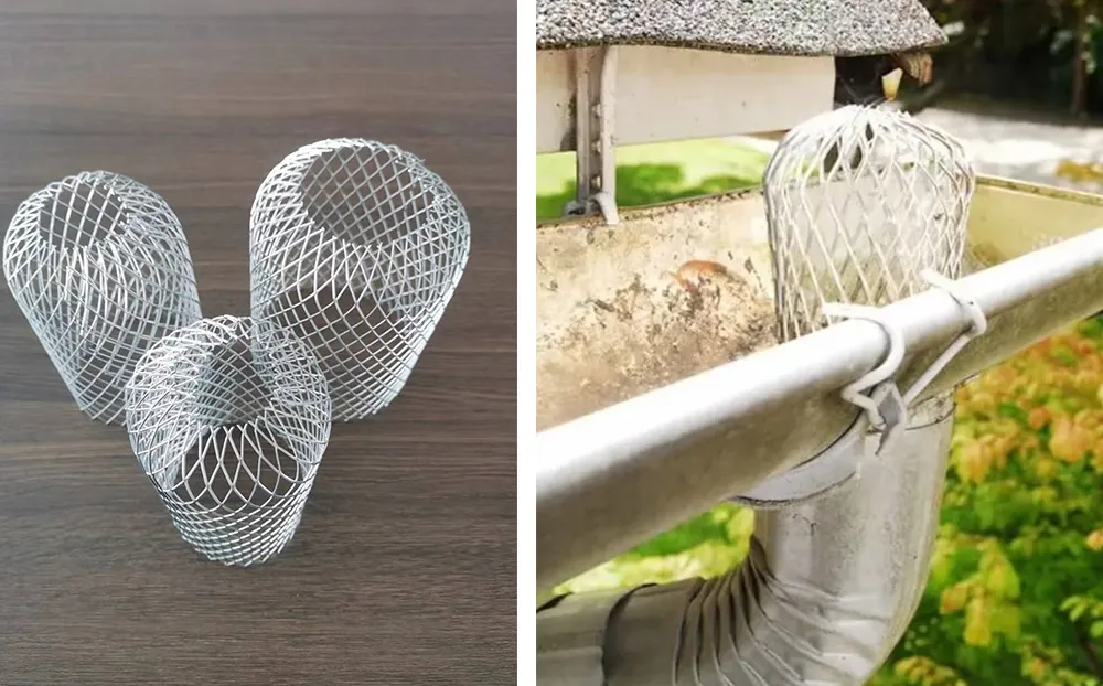 Gutter Guard Mesh & Downspout Filter