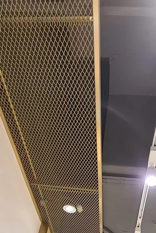 Aluminium expanded ceiling mesh export to USA and Southeast Asian Market