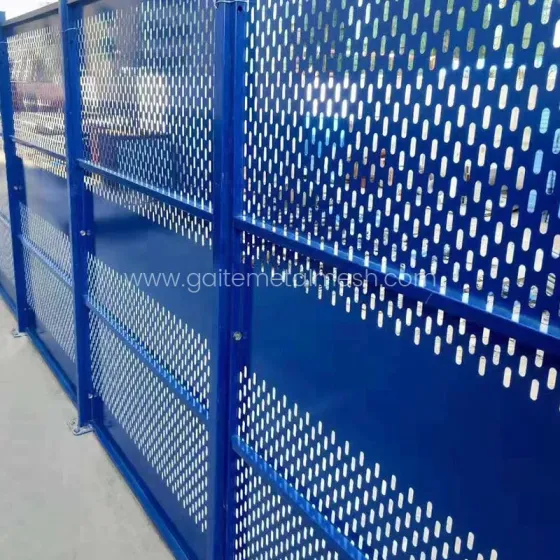 Perforated Sheet Gate