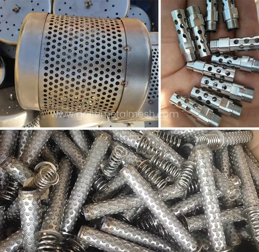 Perforated Stainless Steel Tubing