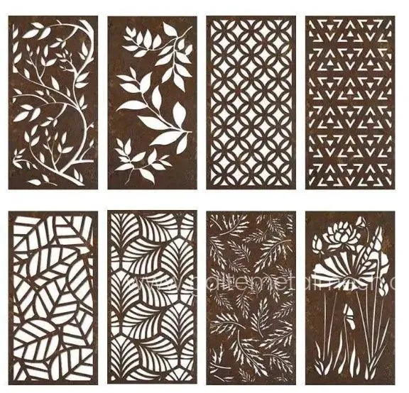 Laser Cut Decorative Metal Panels