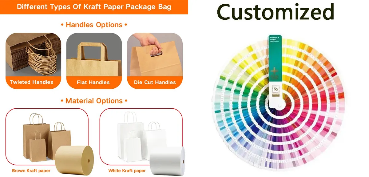 Kraft Paper Bag,Recyclable Kraft Pouches