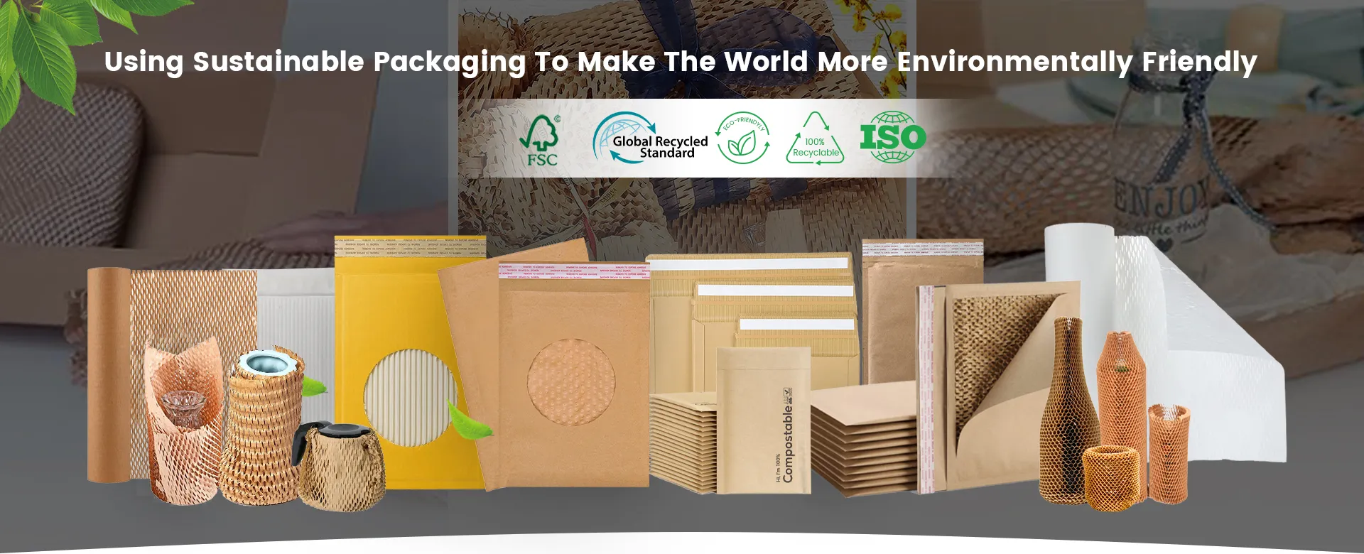Custom Eco Friendly and Sustainable Packaging Manufacturer & Supplier