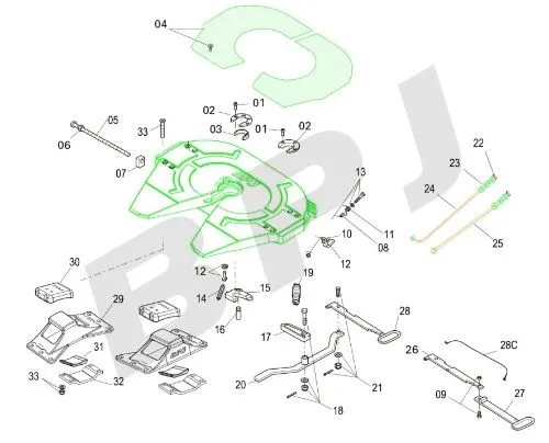 CINQUIÈME ROUE BP37C