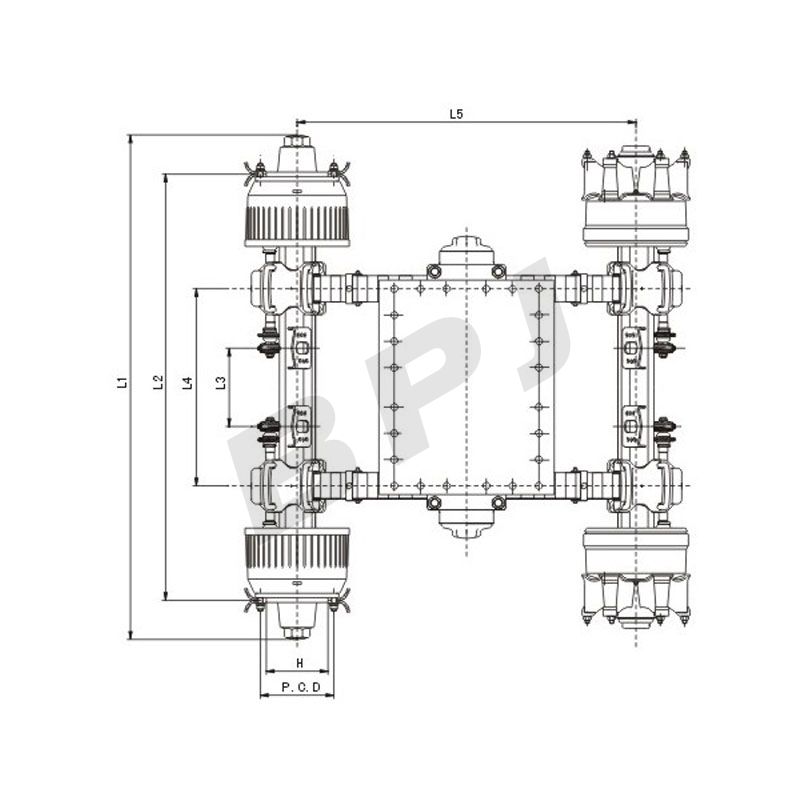 Mechanical Suspension Bogie