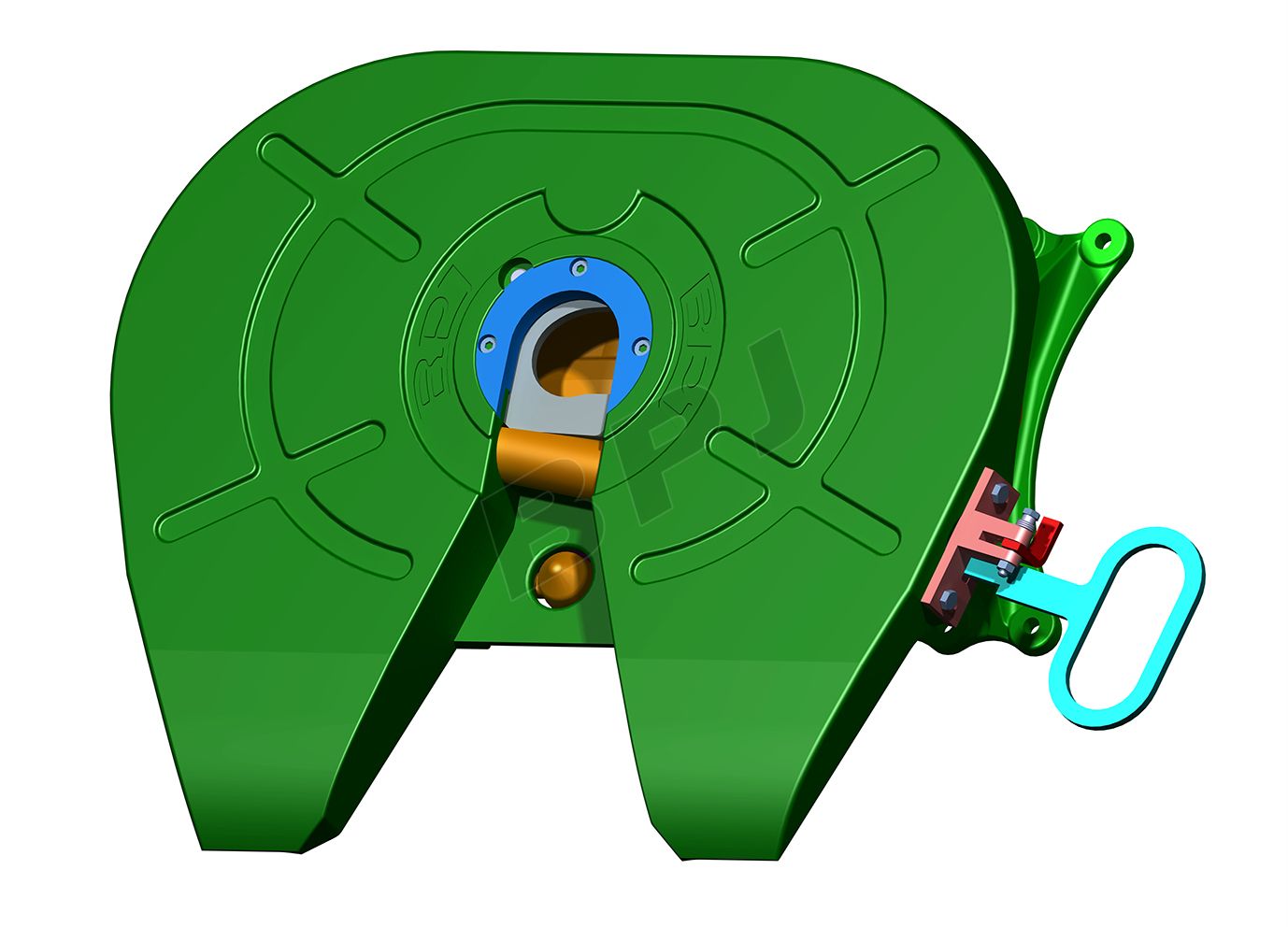 Casting jsk fifth-wheel-bp38g semi heavy duty, commercial truck