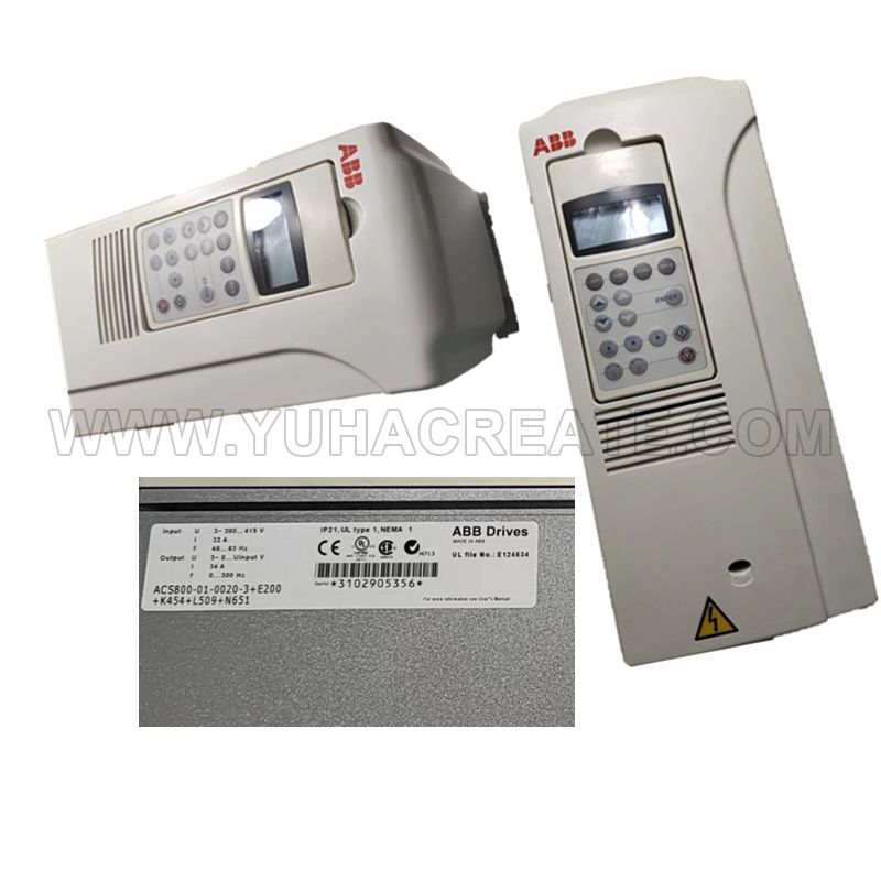 ACS800-01-0020-3, Machine, Inverter Machine, ACS800-01-0020-3+E200+K454+L509+N651, ABB Drives ...