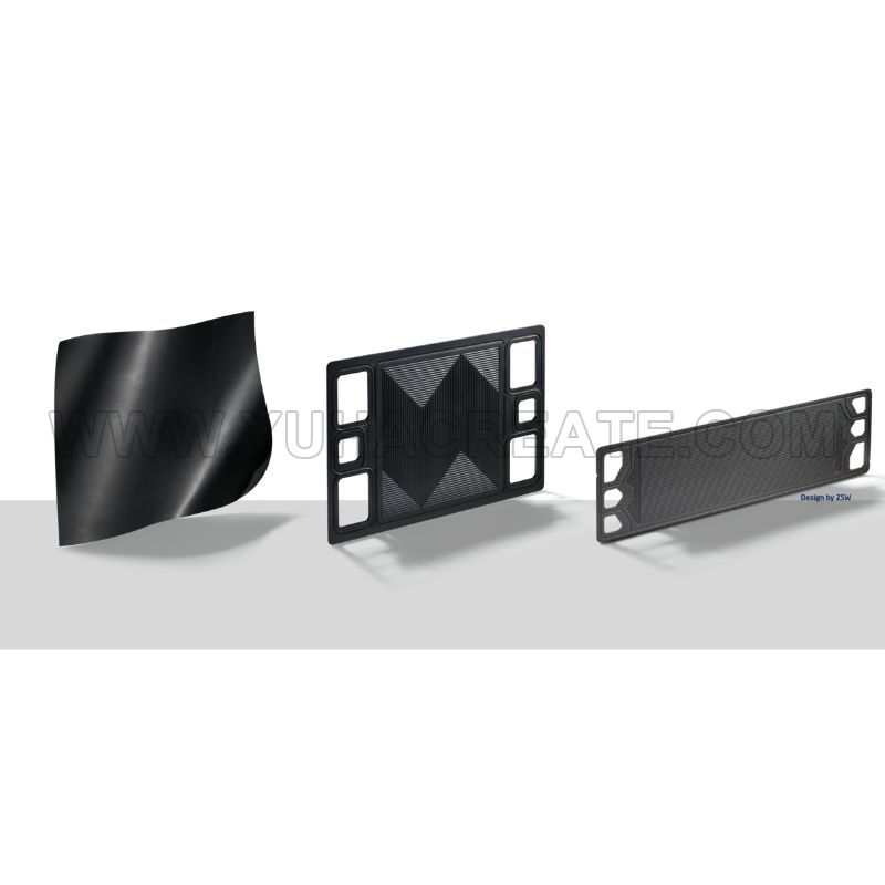 Extruded graphite bipolar plates, carbon plate, customized carbon ...