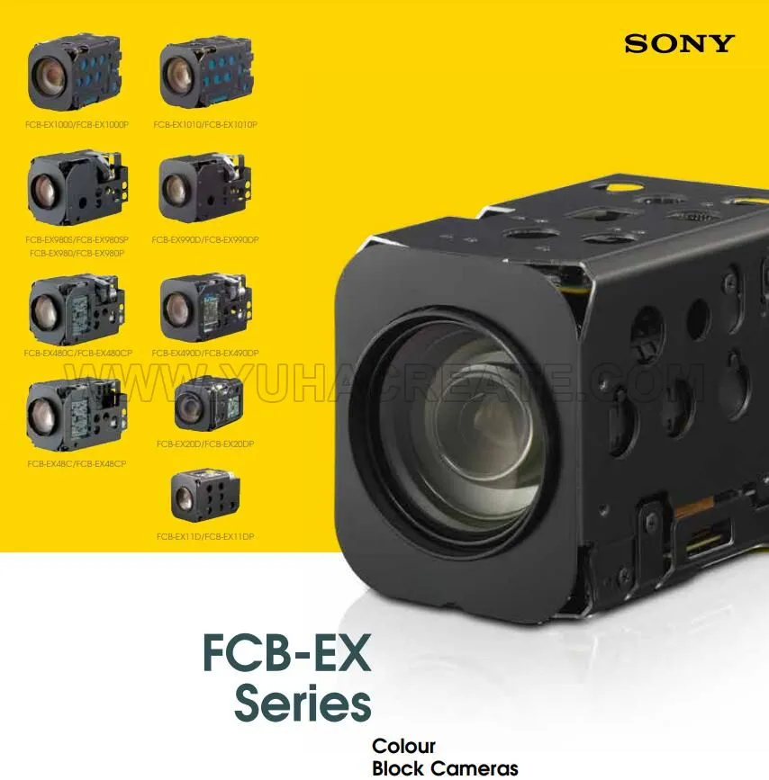 FCB-EX980S, FCB-EX980SP, FCB-EX980, FCB-EX980P, Sony Camera