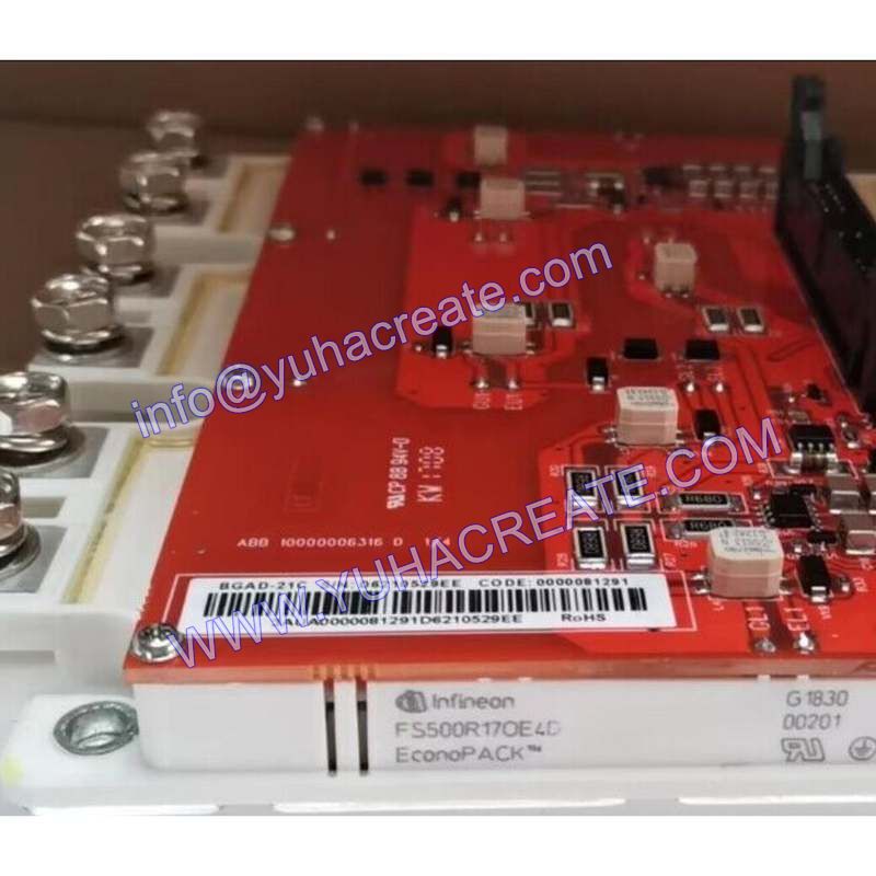 BGAD-12C, FS500R17OE4P, FS500R17OE4D,BGAD-21C, IGBT, drive board