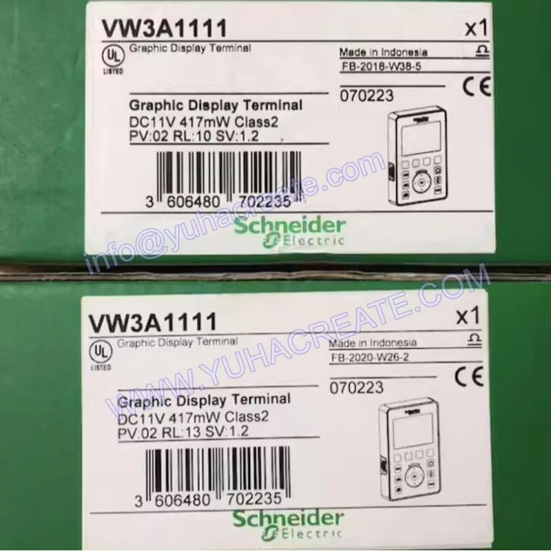 panel, display, VW3A1101, VW3A1102, VW3A1103, VW3A1006, VW3A1007 ...