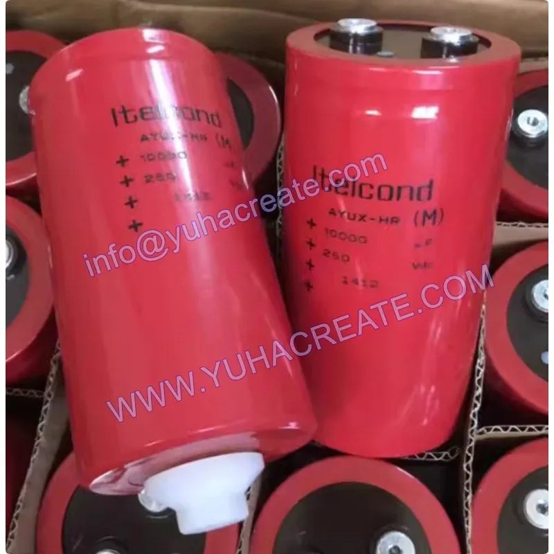 AYUX-HR, itelcond, capacitor, 4700uf, 2200uf, 5000uf, 10000uf, 350v ...