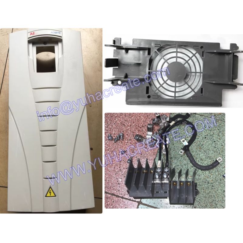 ACS510, ACS550, ABB, terminal, fan, fan cover, plastic cover, shell ...