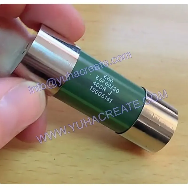 EBG, ESP62/14, ESP62/20,24RJ, 100RJ, 400RJ, 33RJ, resistor, charging ...