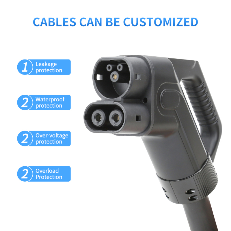 Buy Ev Charging Cable Electric Vehicle Male Plug Ac Ev Charger ...