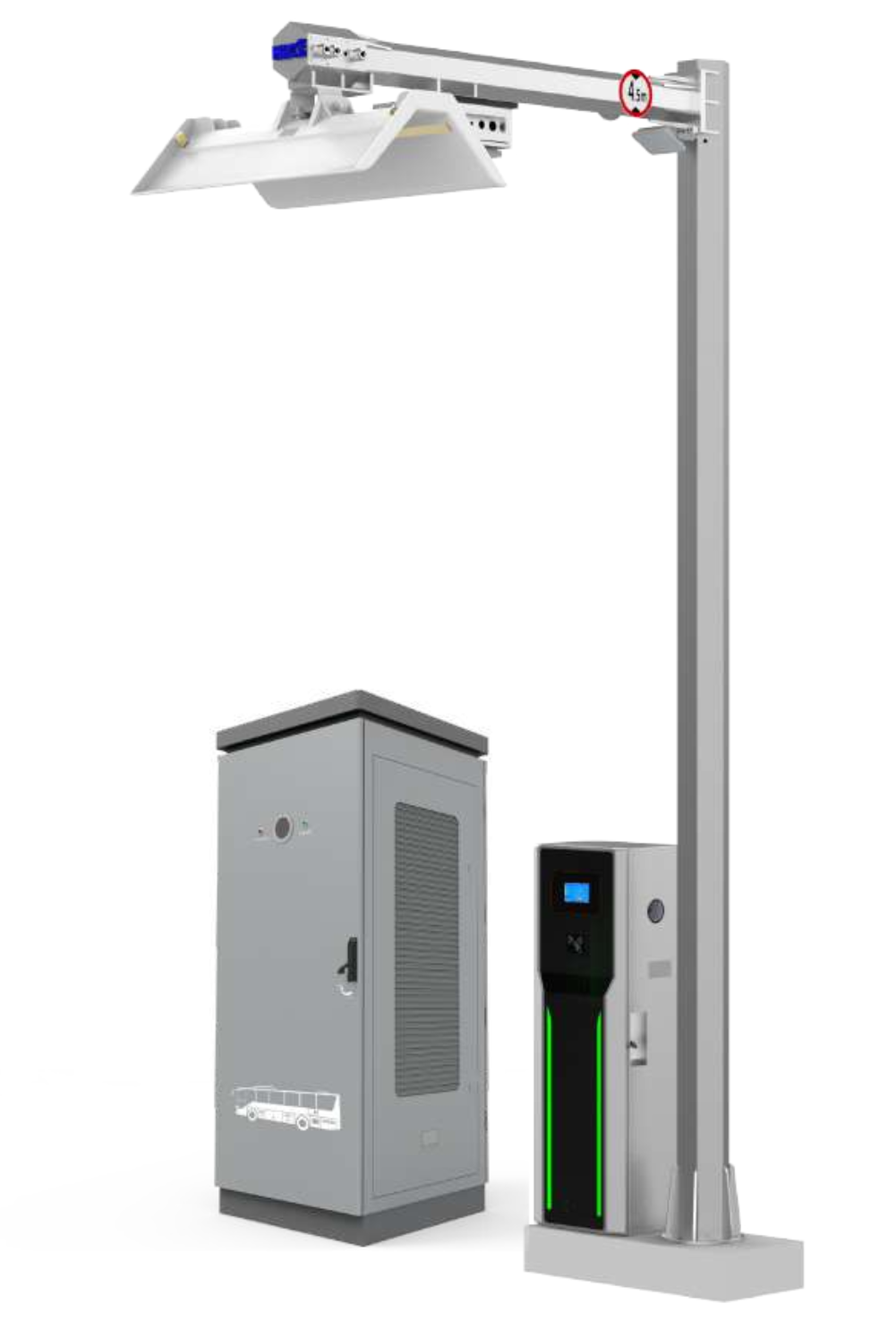 150-600KW DC CE Pantograph EV Bus Charging Up System