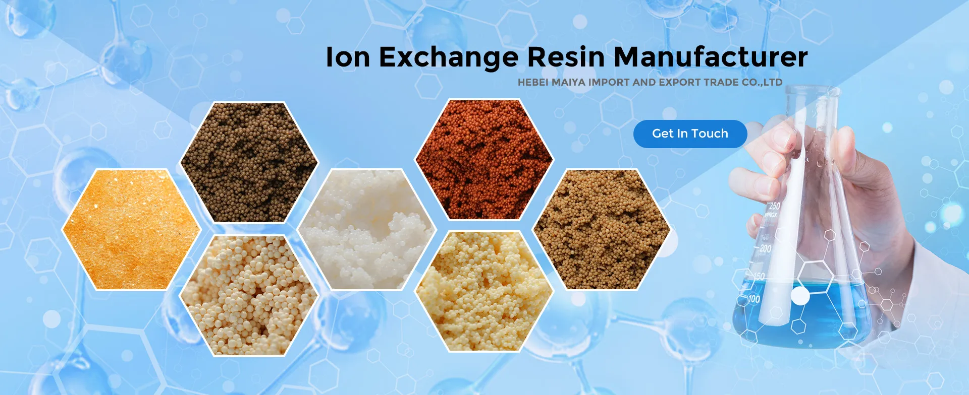 Hebei Maiya Import And Export Trade Company,Ion Exchange Resin Manufacture