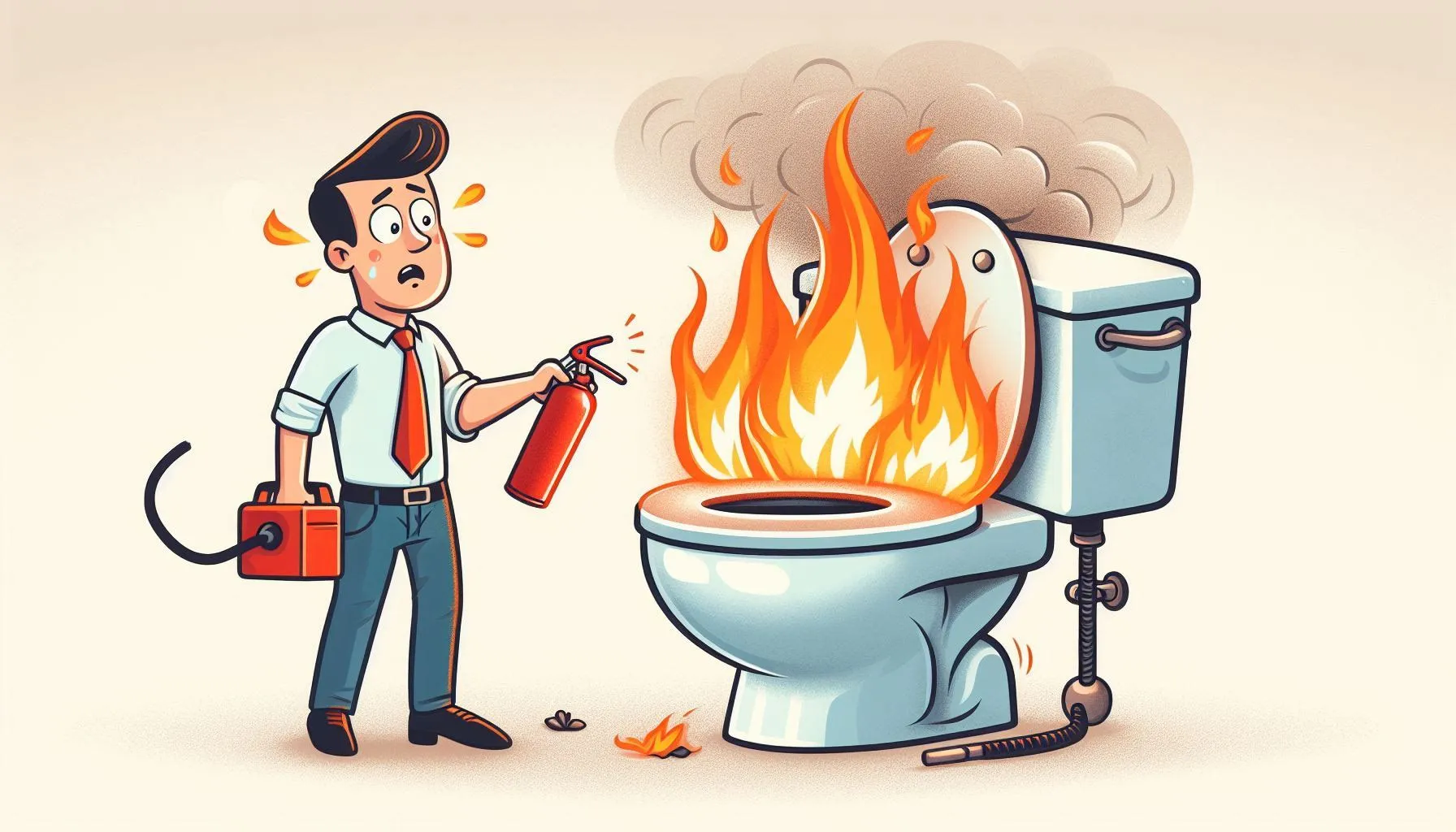 The connection between intelligent toilet lid and flame retardant