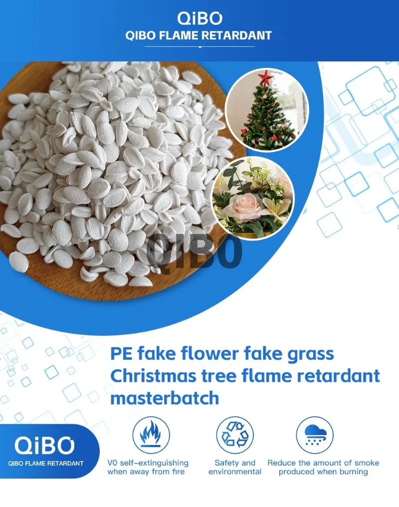 QIBO Flame Retardant Masterbatch for PE/LDPE/HDPE, PE Flame retardant ... QIBO Flame Retardant Masterbatch for PE/LDPE/HDPE, PE Flame retardant ...