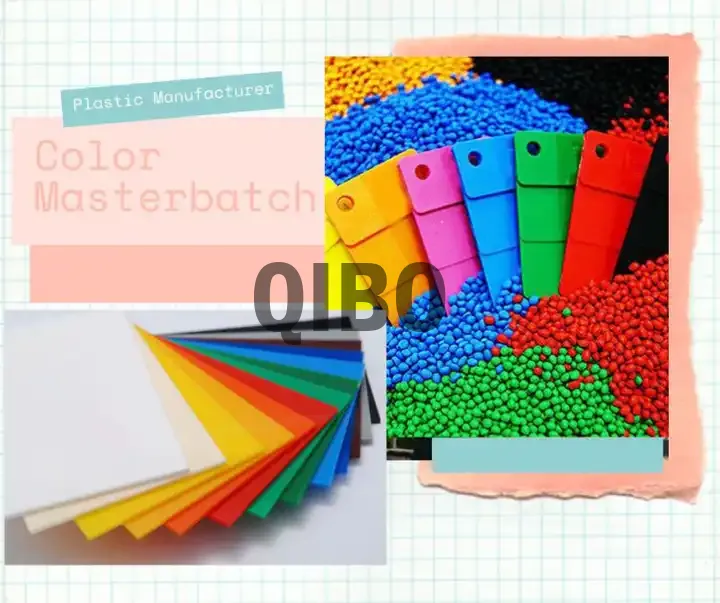 QIBO PE / PP / PS / ABS Color Masterbatch, Plastic Color Masterbatch