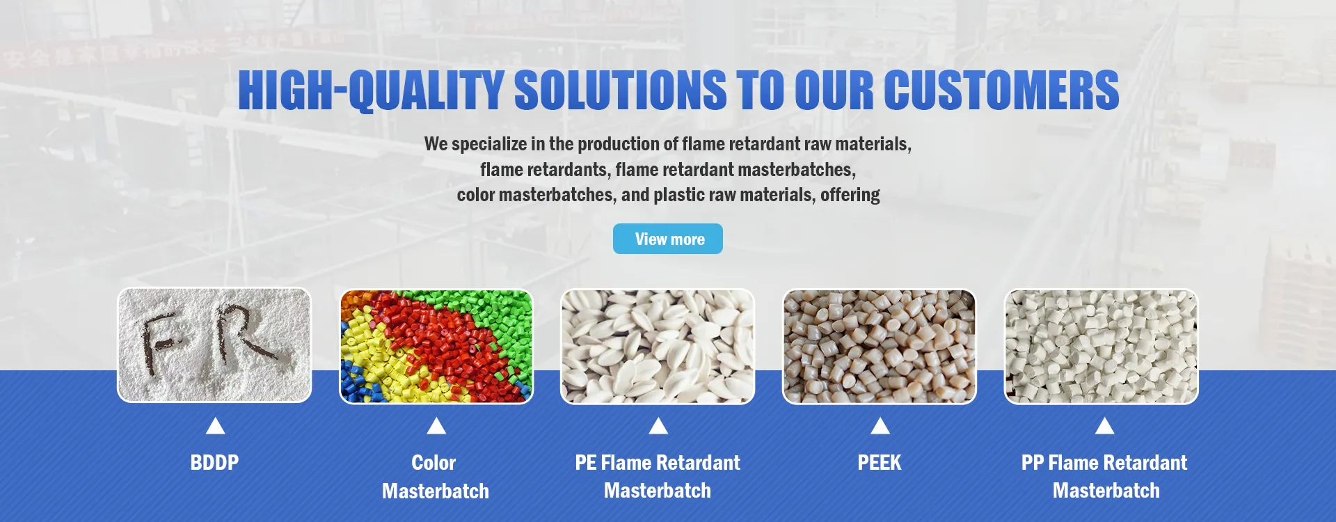 Flame Retardants Additives Supplier China