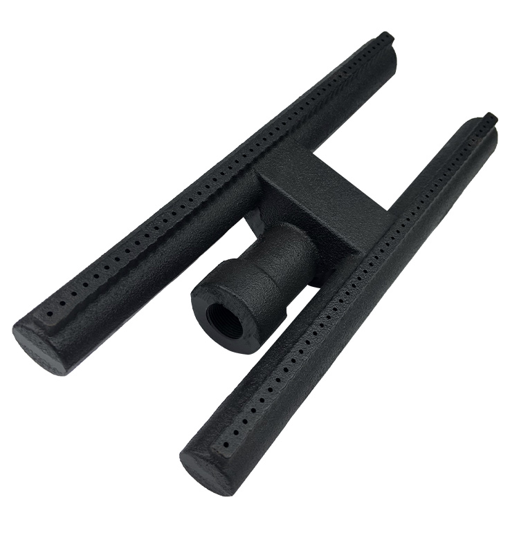 Great outdoors Apw Wyatt cast iron H gas burner H Shaped