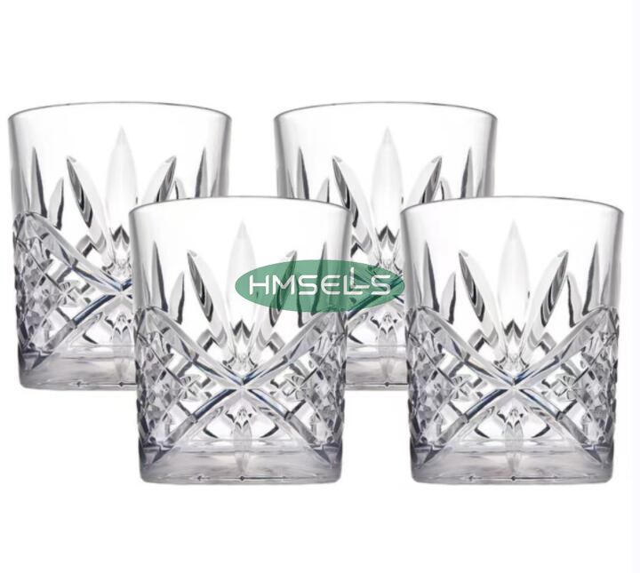 Transparent color water cup glass crystal glass cup