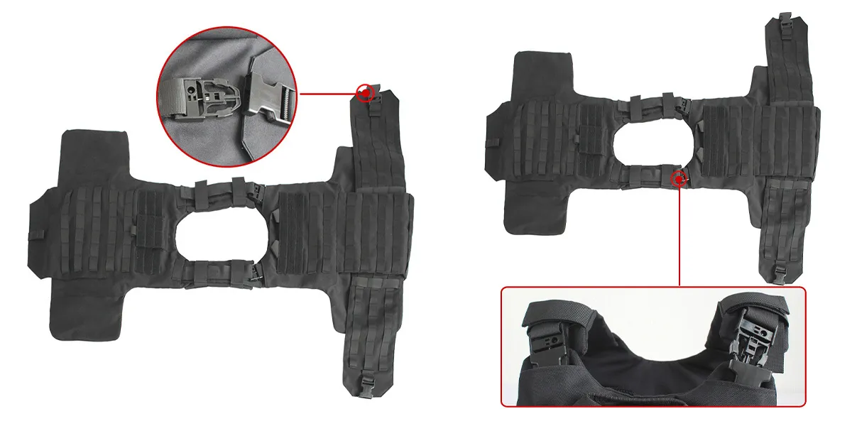 Quick Release Tactical Vest- Carrying Gear | Longkui